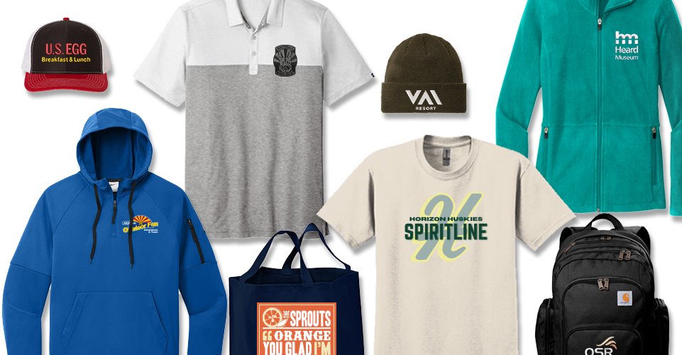 Embroidery in Arizona, Phoenix Screen Printing, Custom Uniforms Phoenix ...